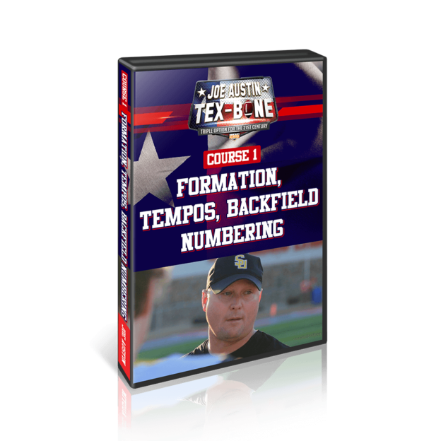TEX-BONE Formation Tempo Backfield Numbering
