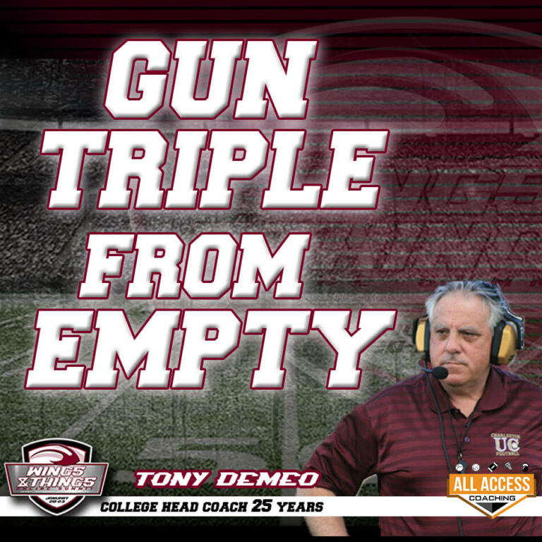 Gun Triple from Empty Formations