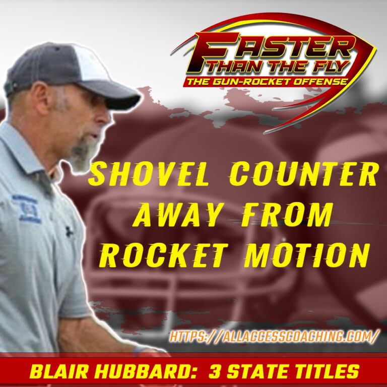 Shovel Counter Away from Rocket Motion