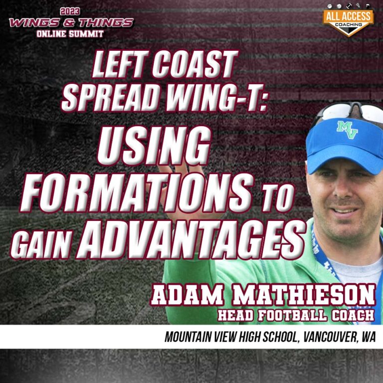 Left Coast Spread Wing-T: Using Formations to Gain advantages - Adam ...
