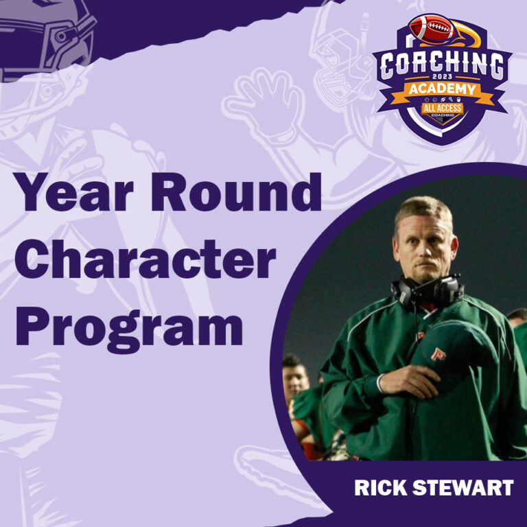 Year Round Character Program- Rick Stewart