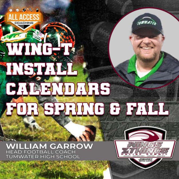 Wing-T Install Calendars for Spring & Fall - William Garrow