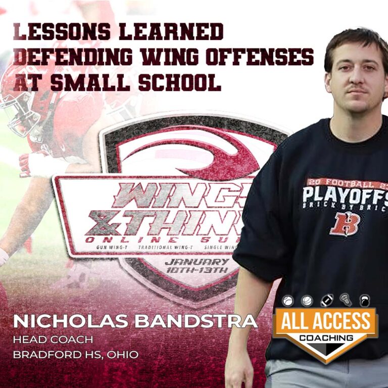 Lessons Learned Defending Wing Offenses At Small School - Nicholas Bandstra
