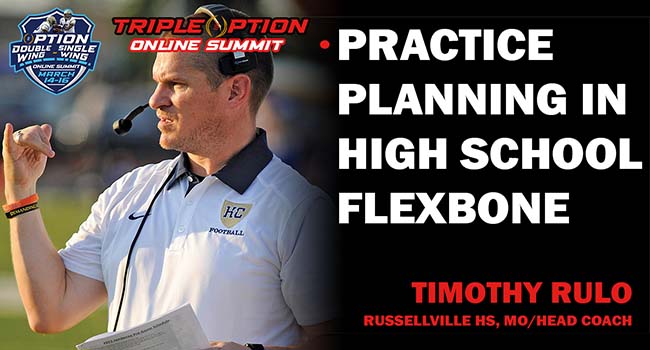 Practice Planning in high school flexbone - Timothy Rulo